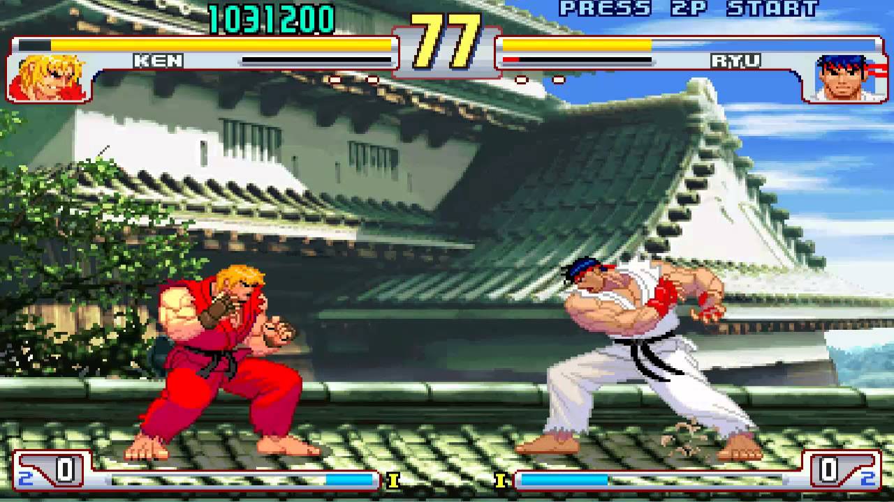 Ken vs Ryu - Street Fighter 3rd Strike - YouTube