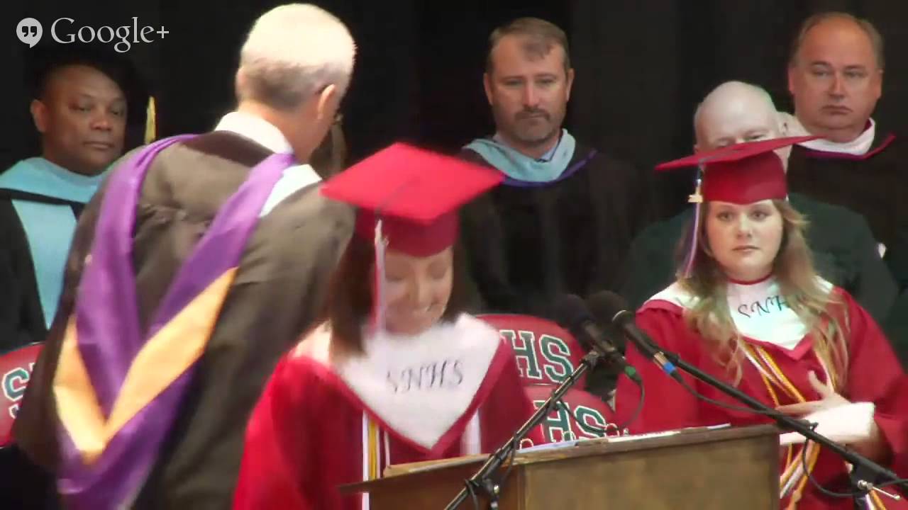 Southern Nash High School Commencement Ceremony - YouTube