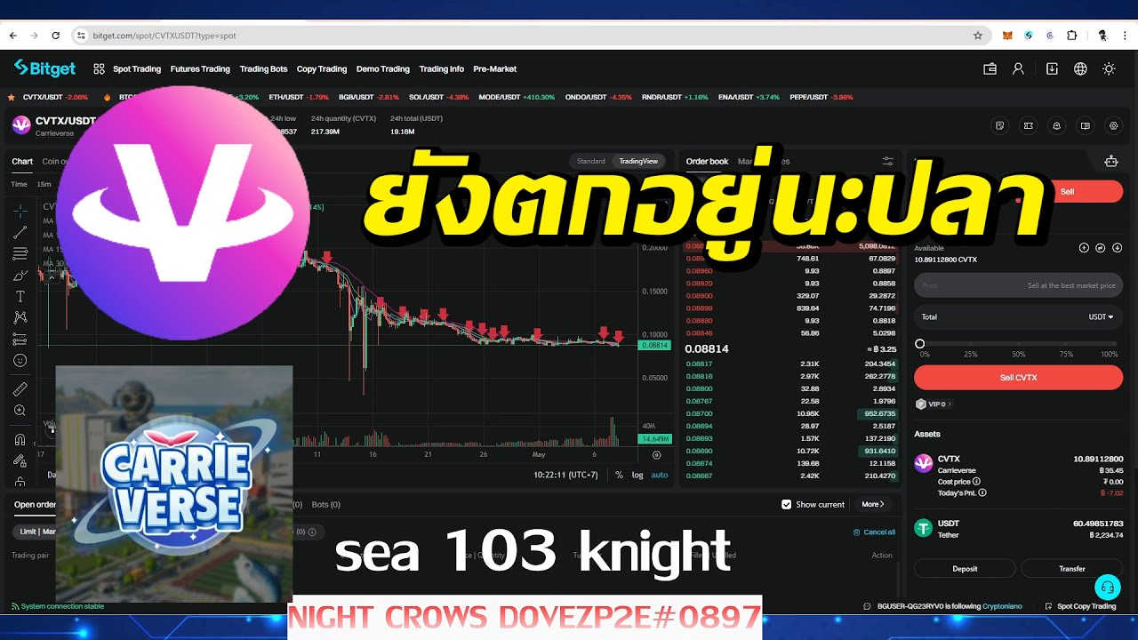 Carrieverse - ยังตกปยู่นะปลาอะ - YouTube