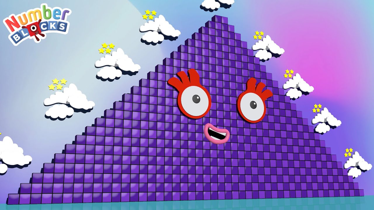 Numberblocks Pyramid Puzzle 600 The Amazing HUGE Numberblocks Numbers ...