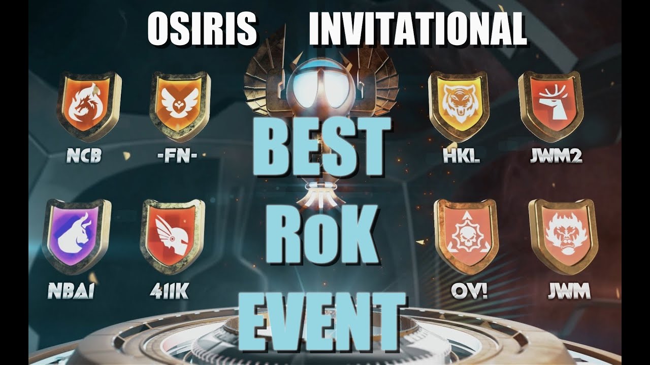 BEST RoK EVENT - Osiris Invitational is EVERY PLAYERS DREAM - Rise of ...