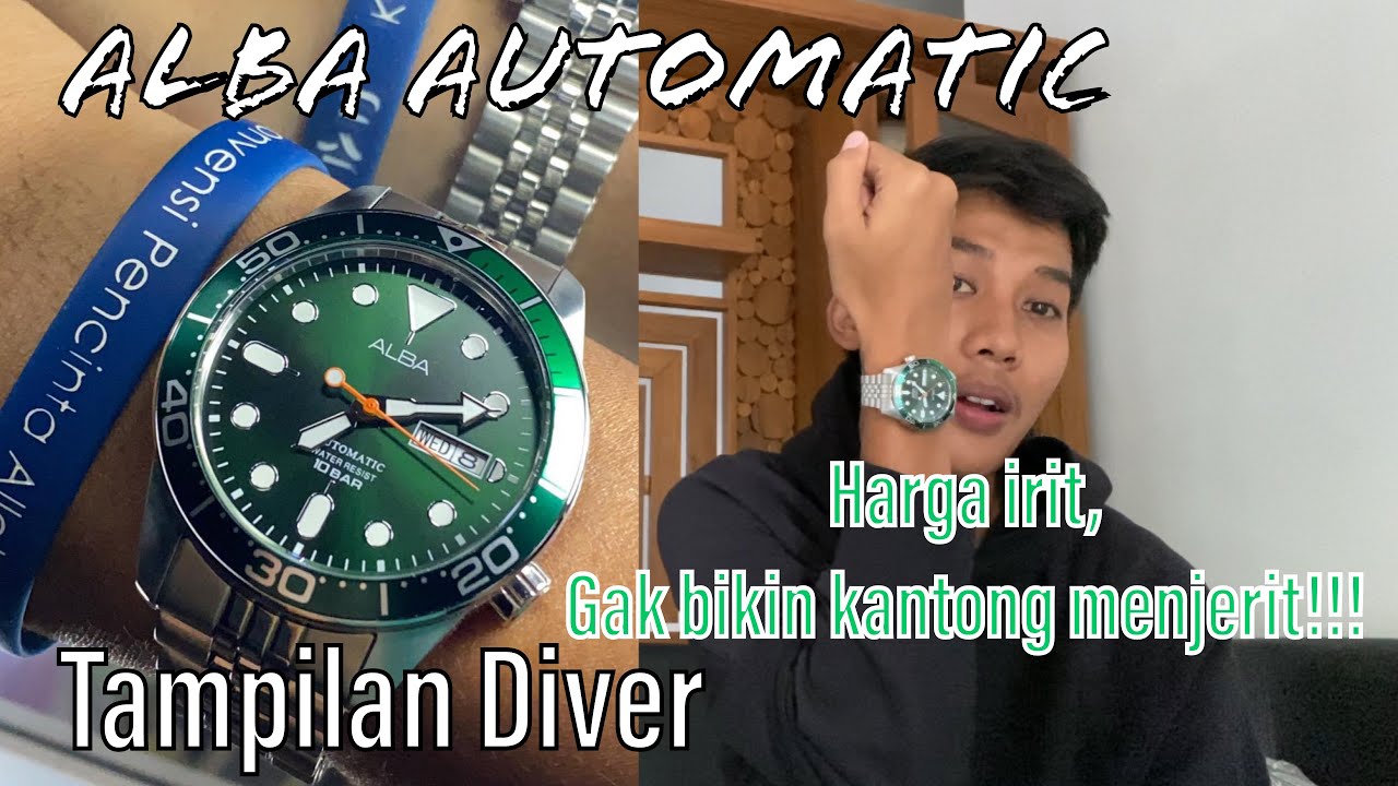 Jam Alba Automatic Divers Low Budget!!! - YouTube