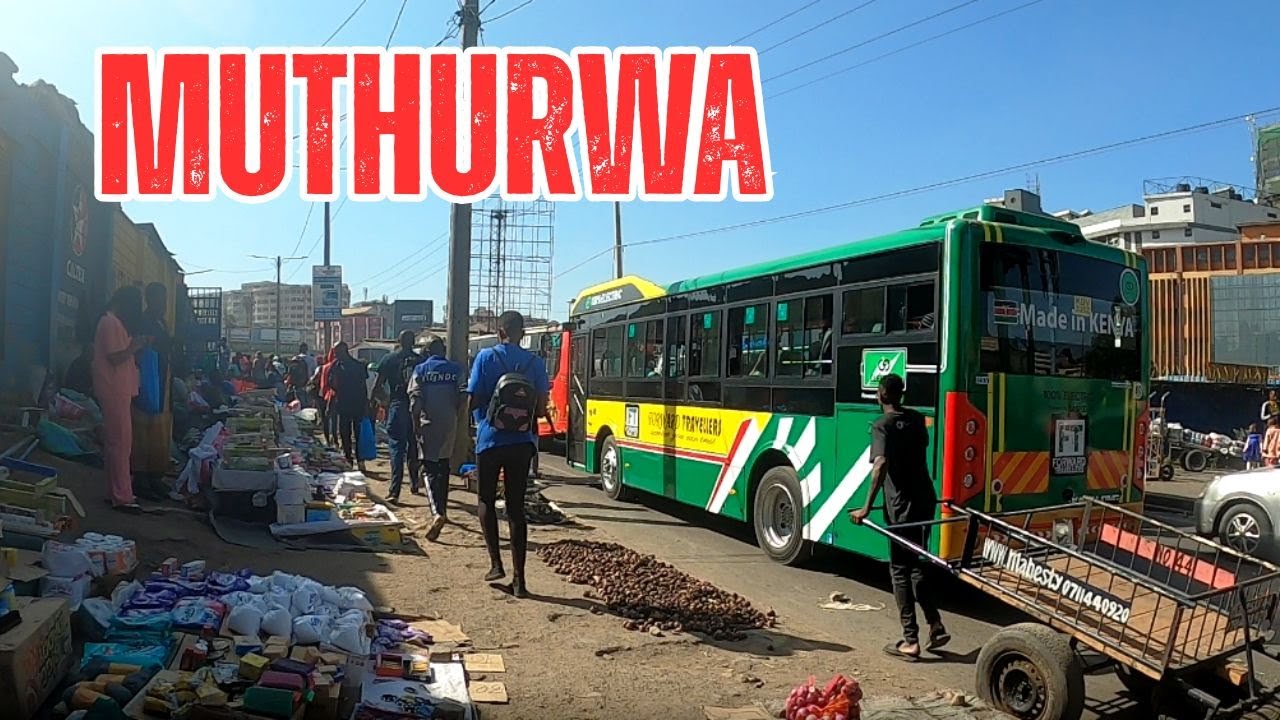 Nairobi City Walk: Muthurwa Market to Gikomba & Eastleigh | Busy ...