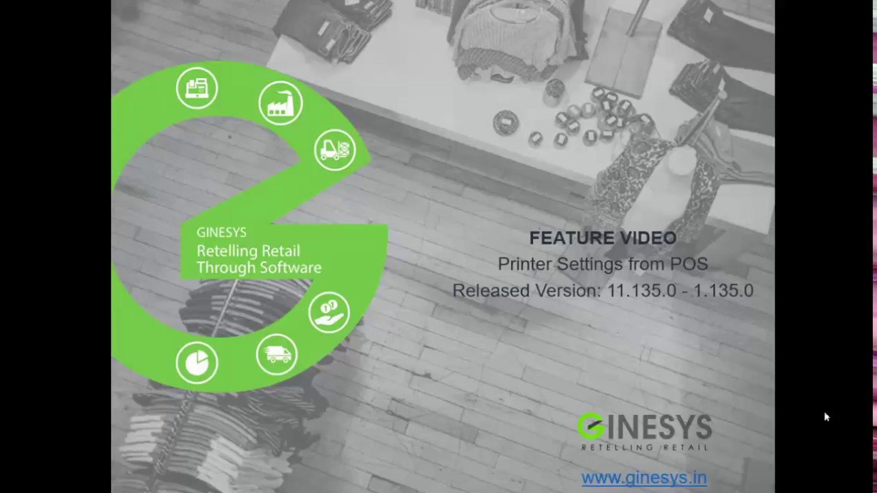 Feature Update - Local Printer configuration from POS terminal - YouTube