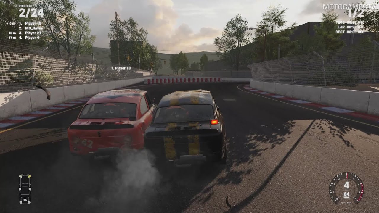 Next Car Game Wreckfest - Banger Race Tarmac 2 Gameplay - YouTube