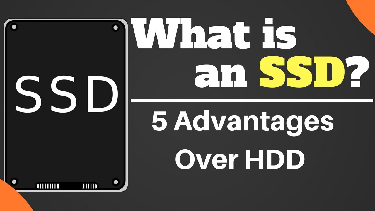 What is an SSD? 5 Advantages of SSD over HDD - YouTube