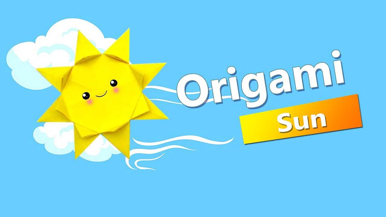 How to make an origami sun_Easy Origami Sun - YouTube