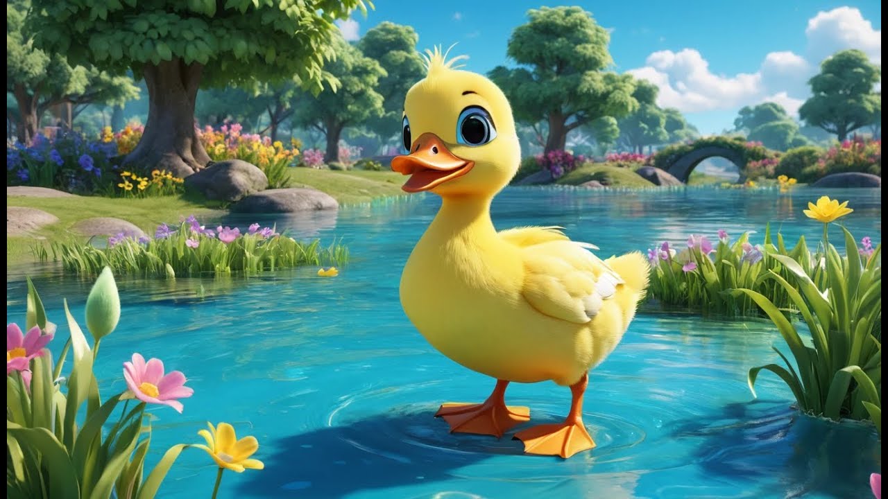 Baby Duck Quick Quick Quick | Fun Nursery Rhyme for Kids | Sing-Along Song - YouTube