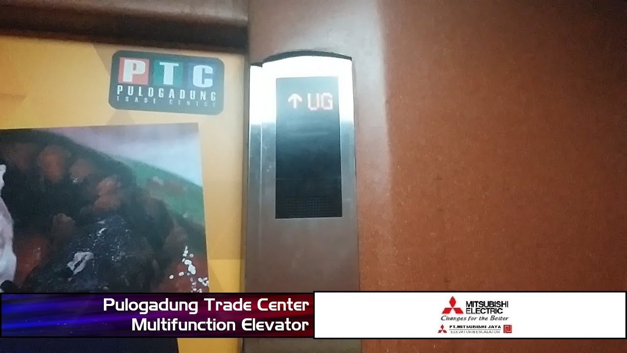 Mitsubishi Elevator at Pulogadung Trade Center (Multifunction Elevator ...