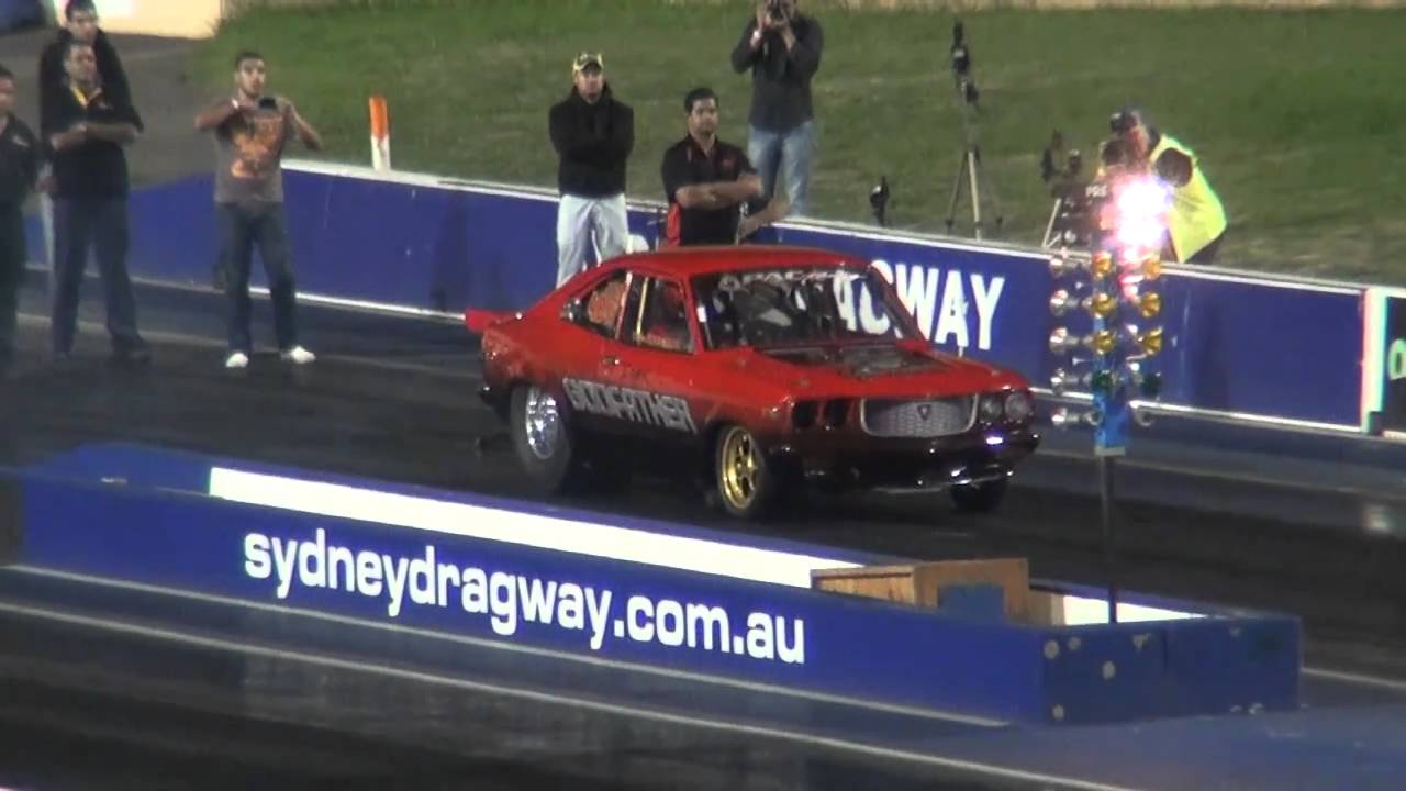 PAC RACING MAZDA RX3 COUPE 20B TURBO - SADEK THE GODFATHER RUNS 7.06 ...