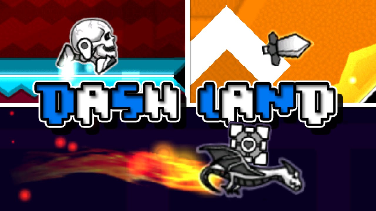 Dash Land Texture Pack | Geometry Dash [2.0-2.1] Paquete de Textura ...
