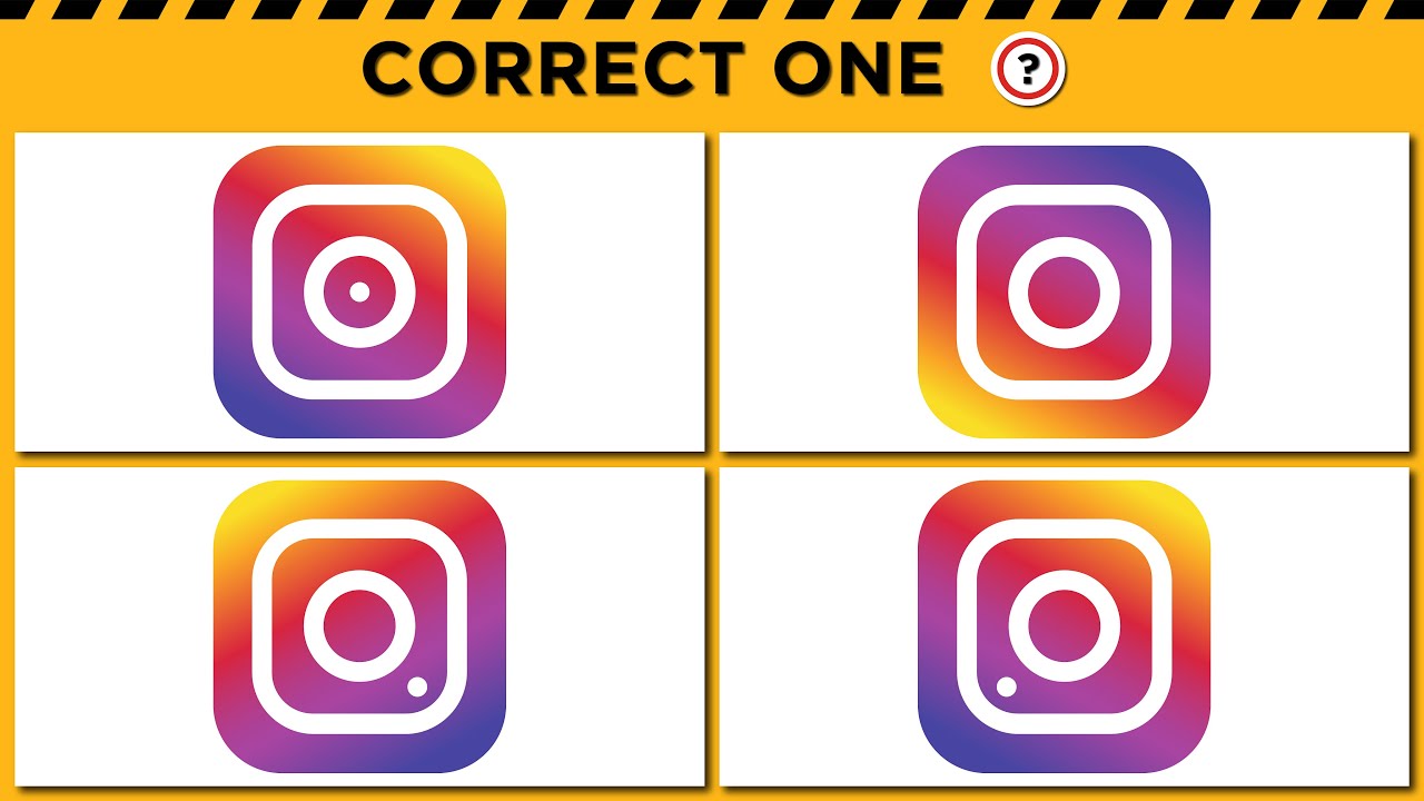 Guess Instagram Logo (Spot Instagram Logo) Instagram Correct Logo ...
