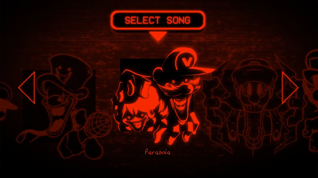 Fnf - Mario's Madness V2 - All Freeplay Screen - Youtube