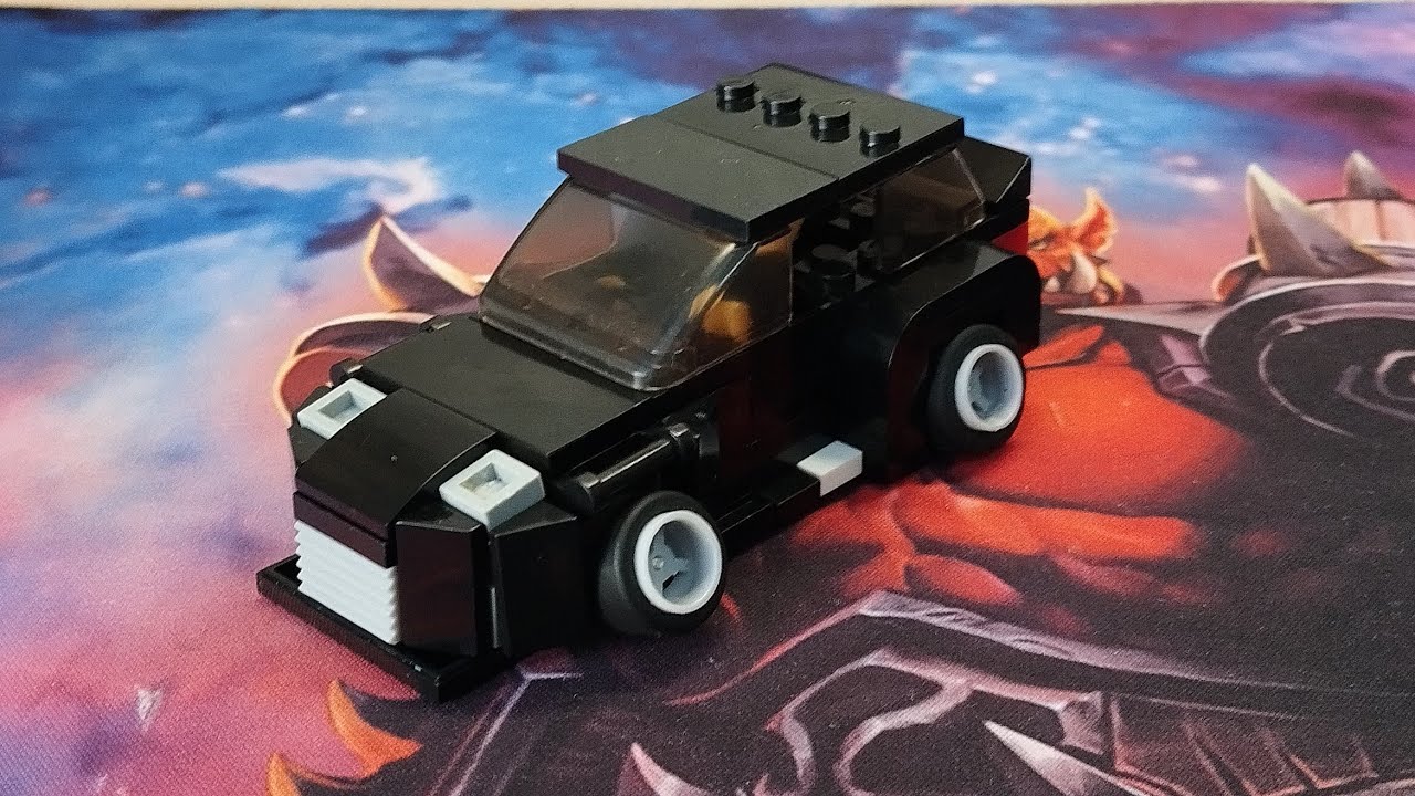 lego stance car Nissan 400z #4wlc 😄 - YouTube