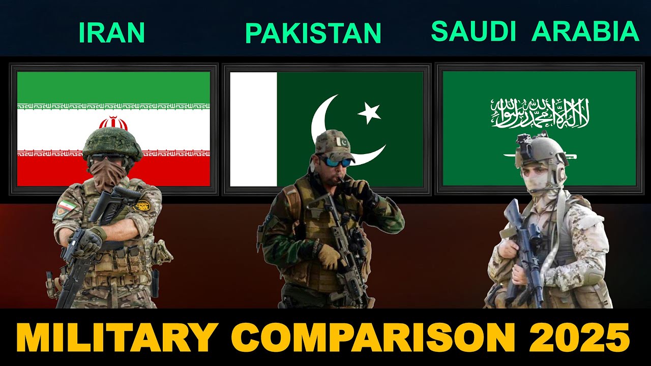 Iran vs Pakistan vs Saudi Arabia Military Power Comparison 2025 ...