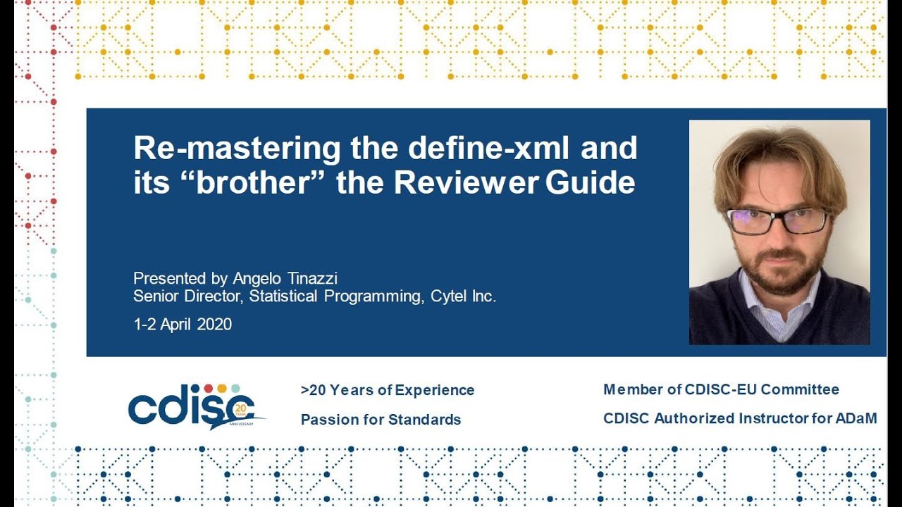 Europe re mastering the define xml and its brothers - CDISC EU ...