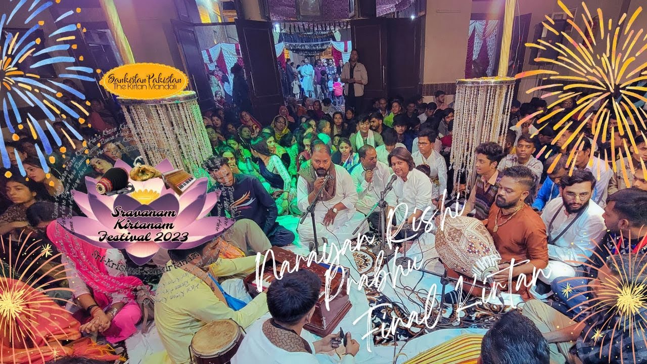 4k - Narayan Rishi Prabhu Grand Finale Kirtan - SKF 23 - Sankirtan ...