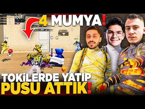 SASUKE VE JEZZY İLE 4 MUMYA VİCTOR PUSUSU YAPTIK ! | PUBG MOBİLE