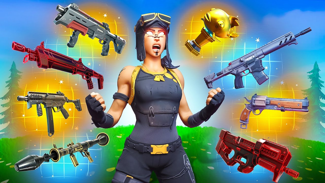 I Found EVERY Mythic Exotic in Fortnite Reload - YouTube