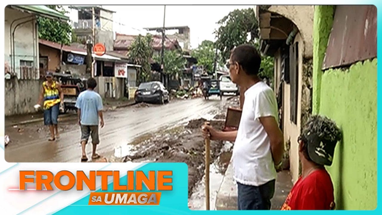 Mga residente sa Pililla, Rizal, problemado sa putik na iniwan ng ...