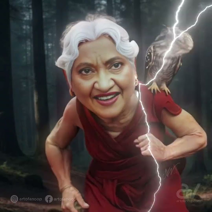 Philomina as Dakini from Mayavi. © artofanoop - YouTube