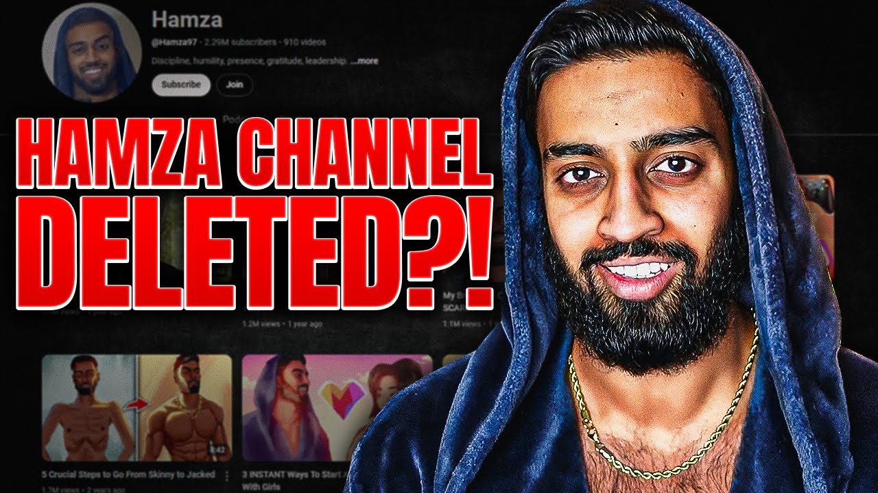 Why Hamza Just DELETED 100+ Videos – The Real Reason! - YouTube