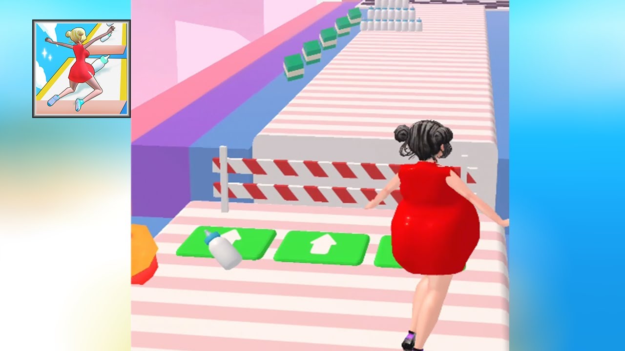 Pregnant run Gameplay All Levels Walkthrough iOS, Android New Game Max ...