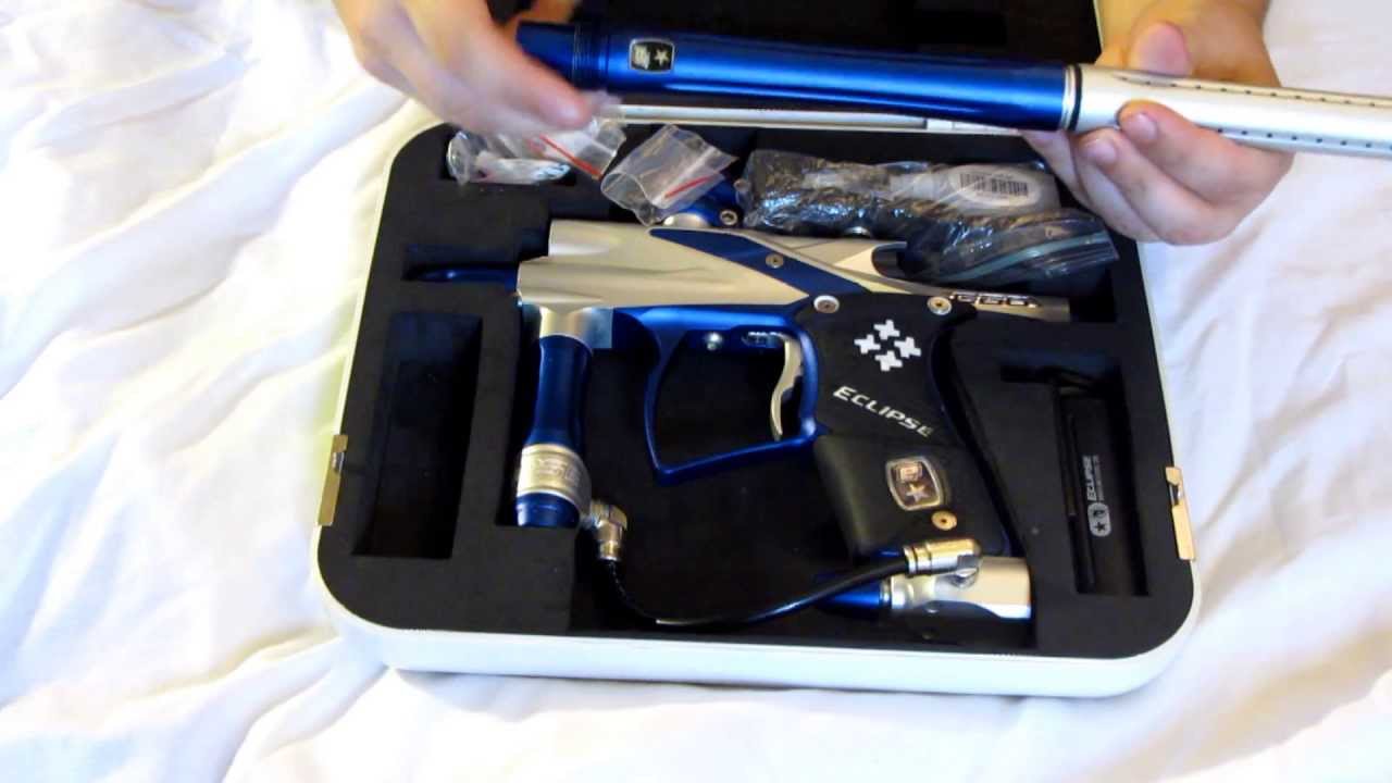 Blue and Silver Planet Eclipse Ego 9 Review and Shooting - YouTube