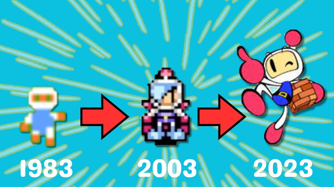 Looking back at 40 (20) Years of Bomberman Games! - YouTube