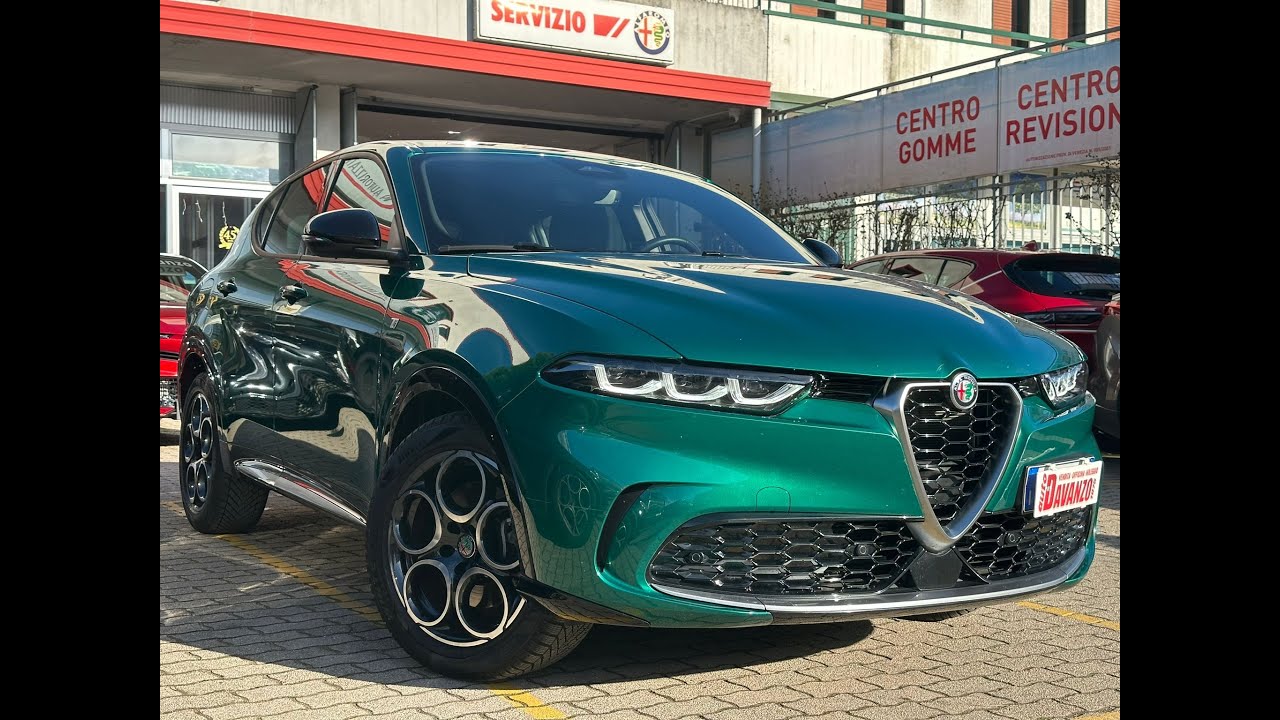 ALFA ROMEO TONALE 1.5 HYBRID 160CV VERDE VISCONTI - YouTube
