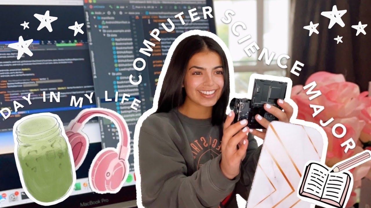 DAY IN MY LIFE COMPUTER SCIENCE MAJOR | PRODUCTIVE COLLEGE ROUTINE ...