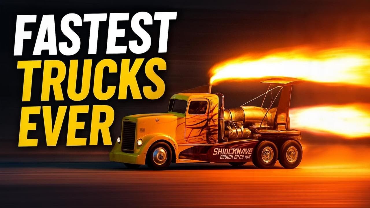 FASTEST Trucks Ever Built - INSANE Speed Monsters (333 MPH!) - YouTube