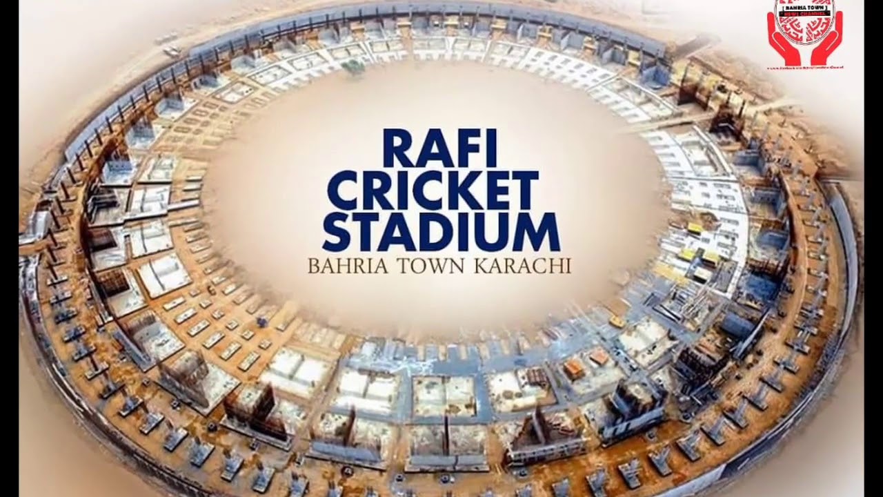 Rafi cricket stadium. Bahria town Karachi. Latest pictures album - YouTube