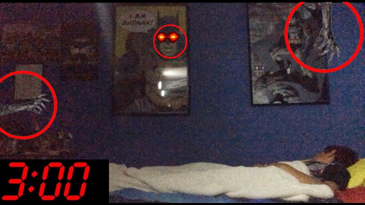 DON’T RECORD YOURSELF AT 3AM *OMG GHOST CAUGHT ON VIDEO* - YouTube