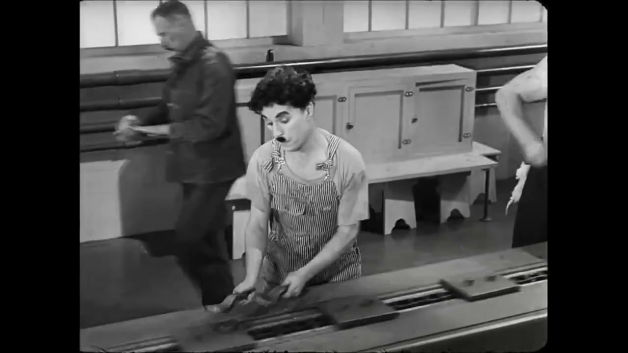 Charlie Chaplin Modern Times 1936 Youtube