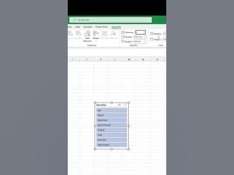 Comment utiliser les segments dans Excel - YouTube