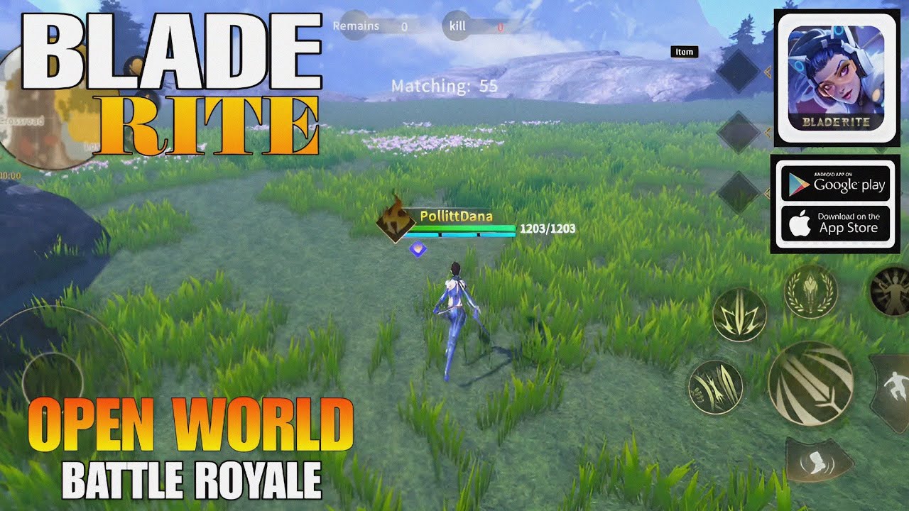 BATTLE RITE GAMEPLAY NEW OPEN WORLD BATTLE ROYALE GAME FOR ANDROID/iOS ...