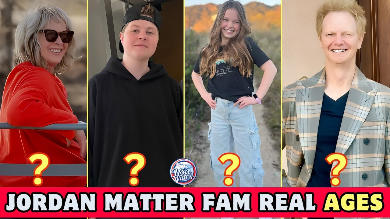 Jordan Matter family Members Real Name & Ages 2025 - YouTube