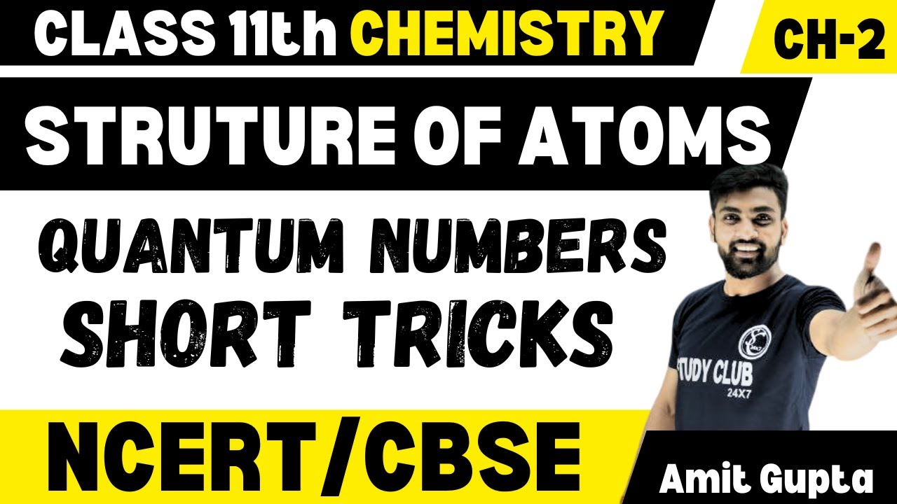 Quantum Numbers Class 11 Chemistry | Quantum Numbers | Quantum Numbers ...