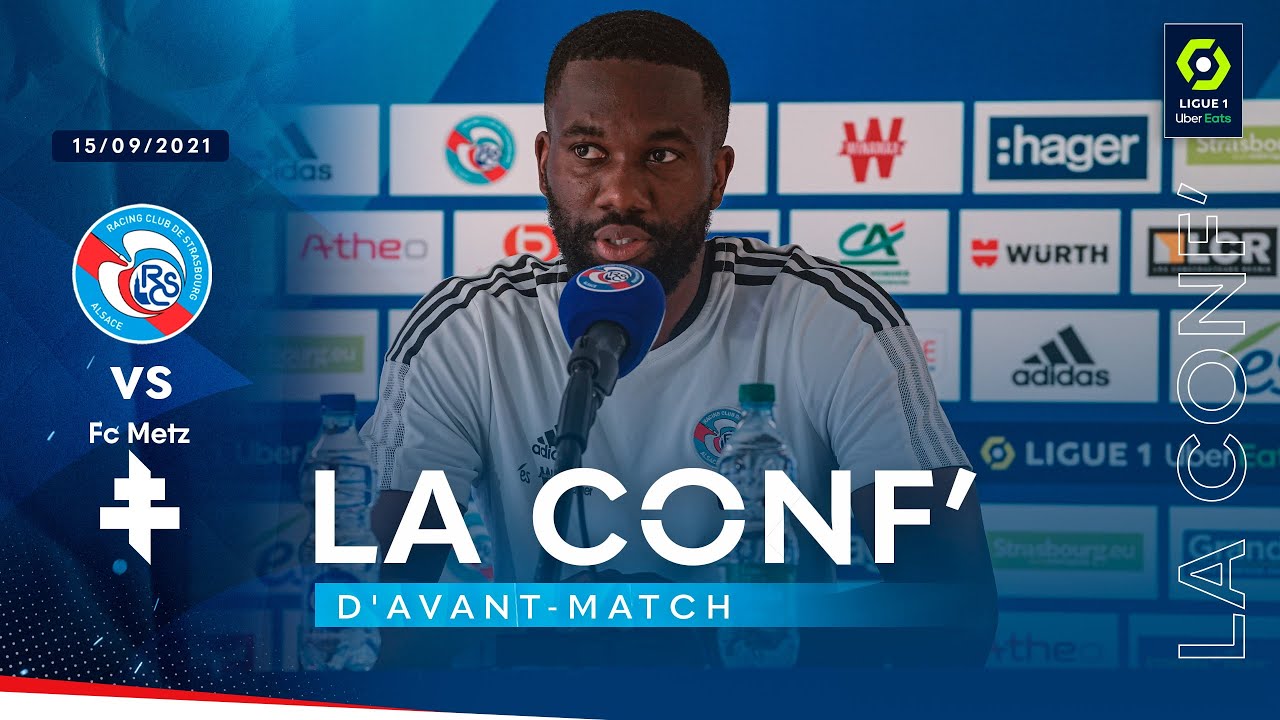 Racing-FC Metz (J6 L1 21/22) : Revivez la conf' d'avant-match en ...
