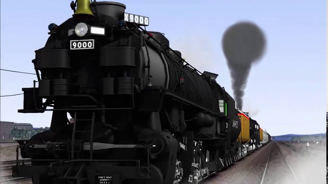 UP 9000 Train Simulator - YouTube