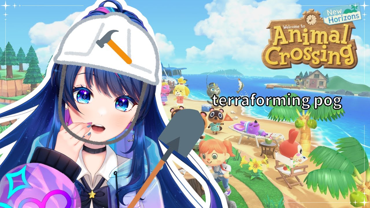 [ANIMAL CROSSING] making my dream island! [VTUBER] - YouTube