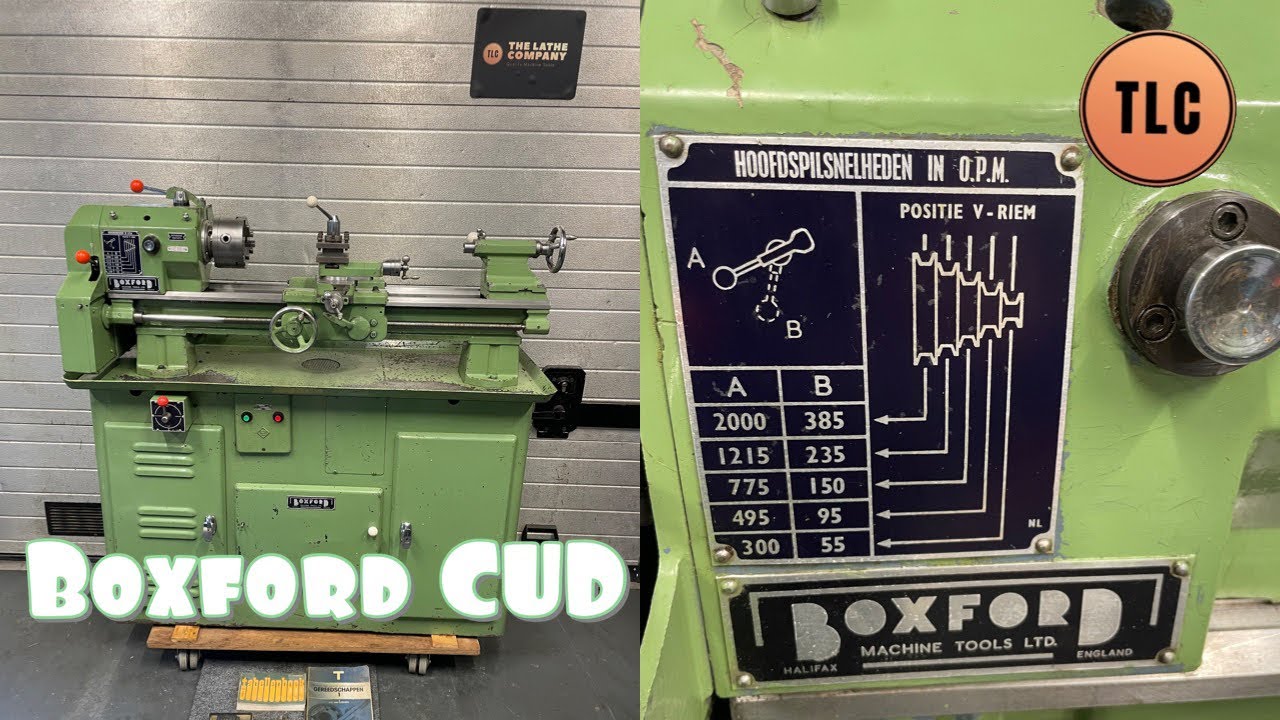 Boxford Model CUD Power Feed Lathe Drehmaschine Svarv Tornio Tokarka ...