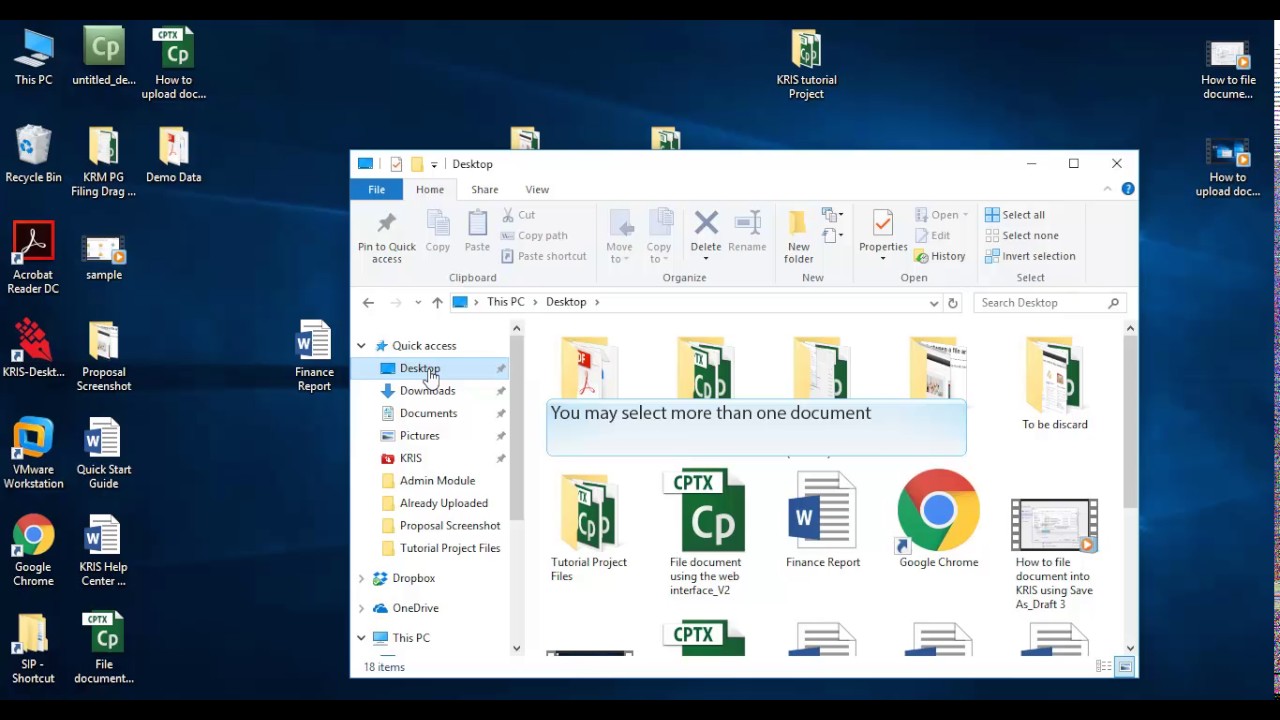 Copy and Paste your document into KRIS Record and Document Management ...