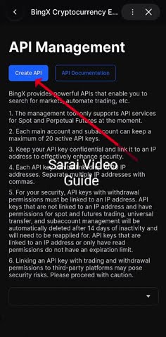 sarAI Video Guide to Activate robot &API bind to exchange to launch ...