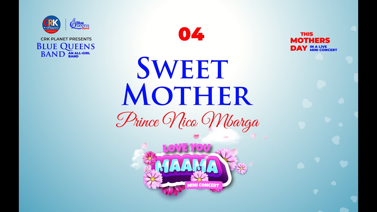 SWEET MOTHER BY PRINCE NICHO MBARGA performed by blue queens band - YouTube