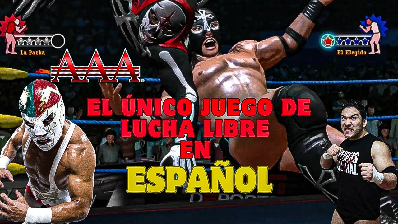 😱LUCHA LIBRE AAA: HÉROES DEL RING GAMEPLAY - YouTube