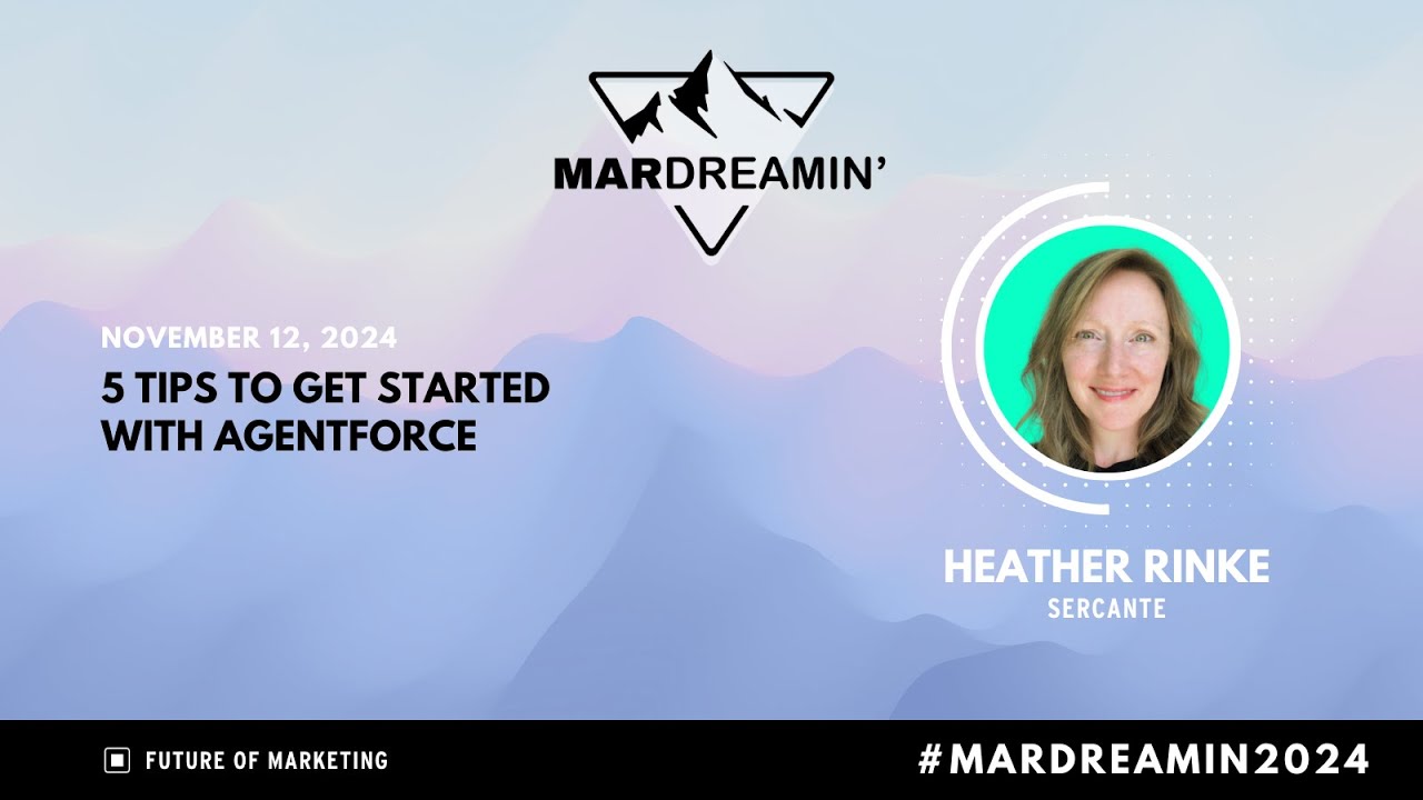 5 Tips to Get Started with Agentforce - YouTube