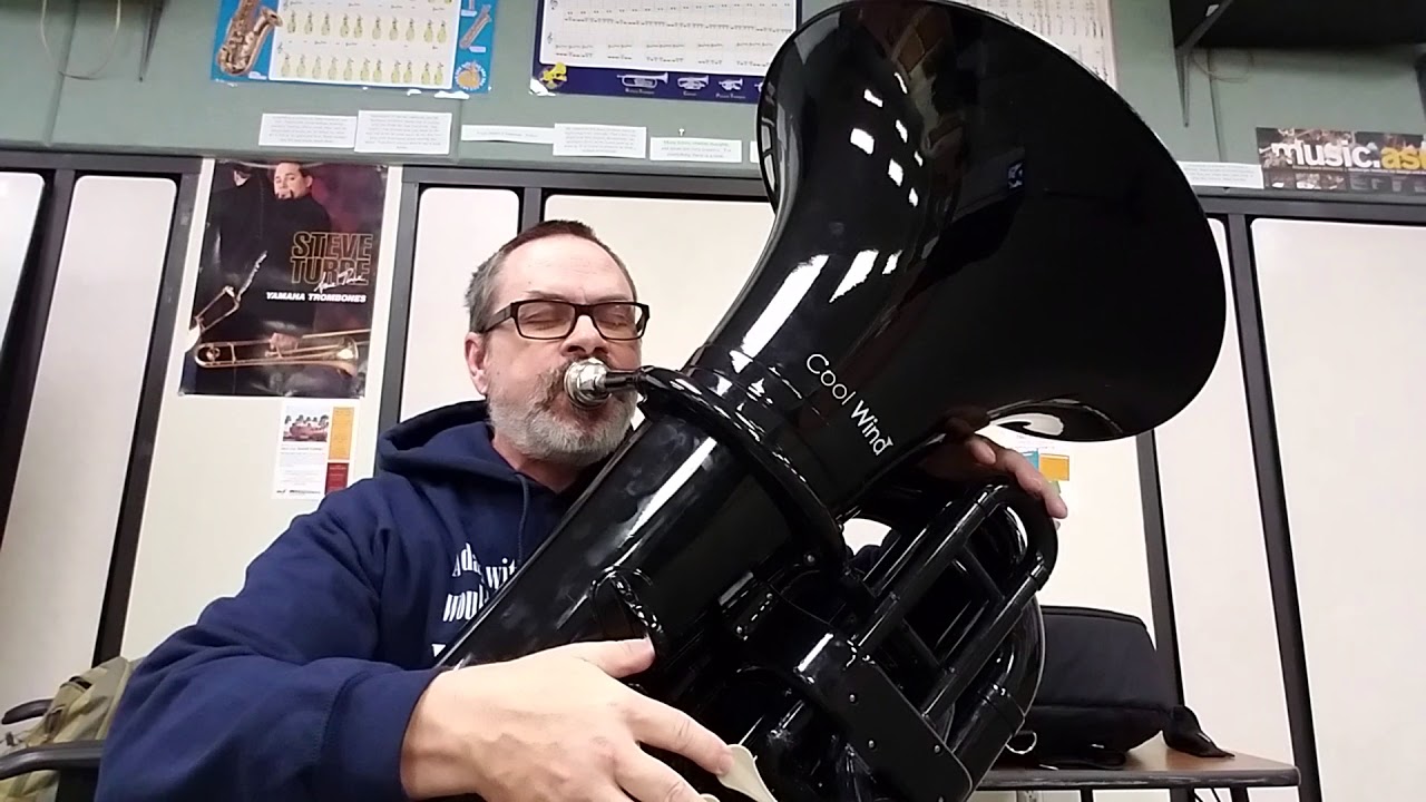 Cool Wind Tuba Eb Major Scale - YouTube