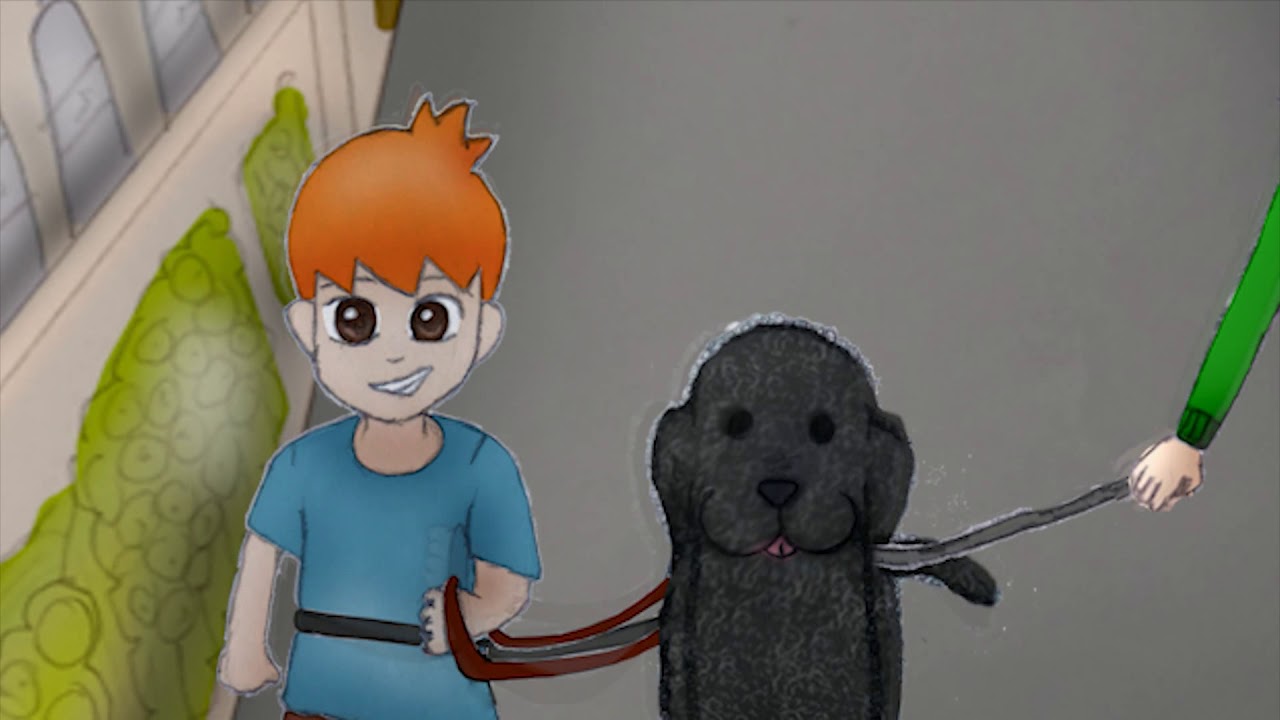 Friends for Life service dog animation - YouTube